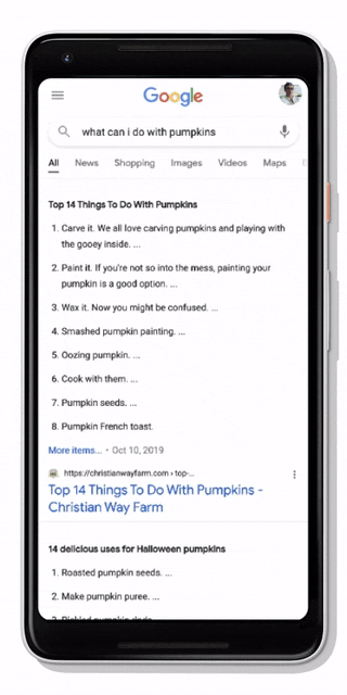 Continuous Scrolling to Mobile Search Results (Google Update) Continuous Scrolling to Mobile Search Results (Google Update)