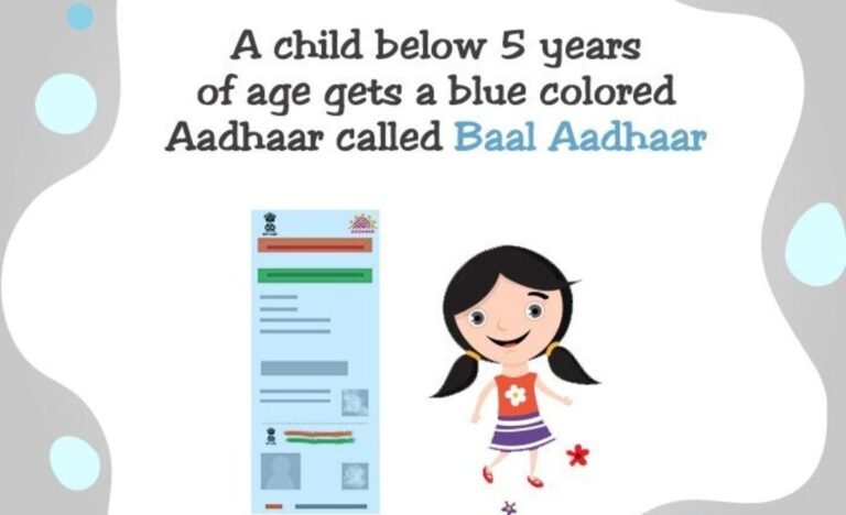 Baal Aadhaar Card How To Apply For Baal Aadhaar Card Online